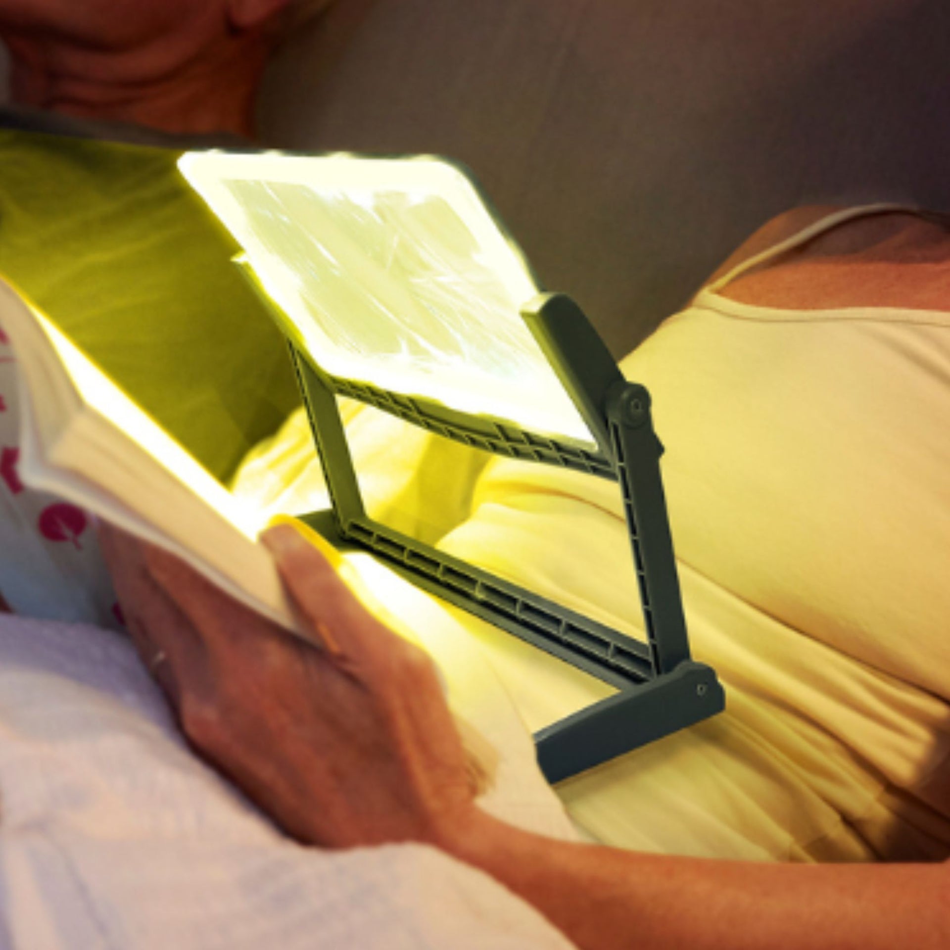 Premium LED Magnifying Glass for Reading by MagniPros