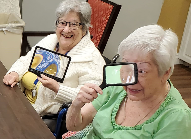 Premium LED Magnifying Glass for Reading by MagniPros